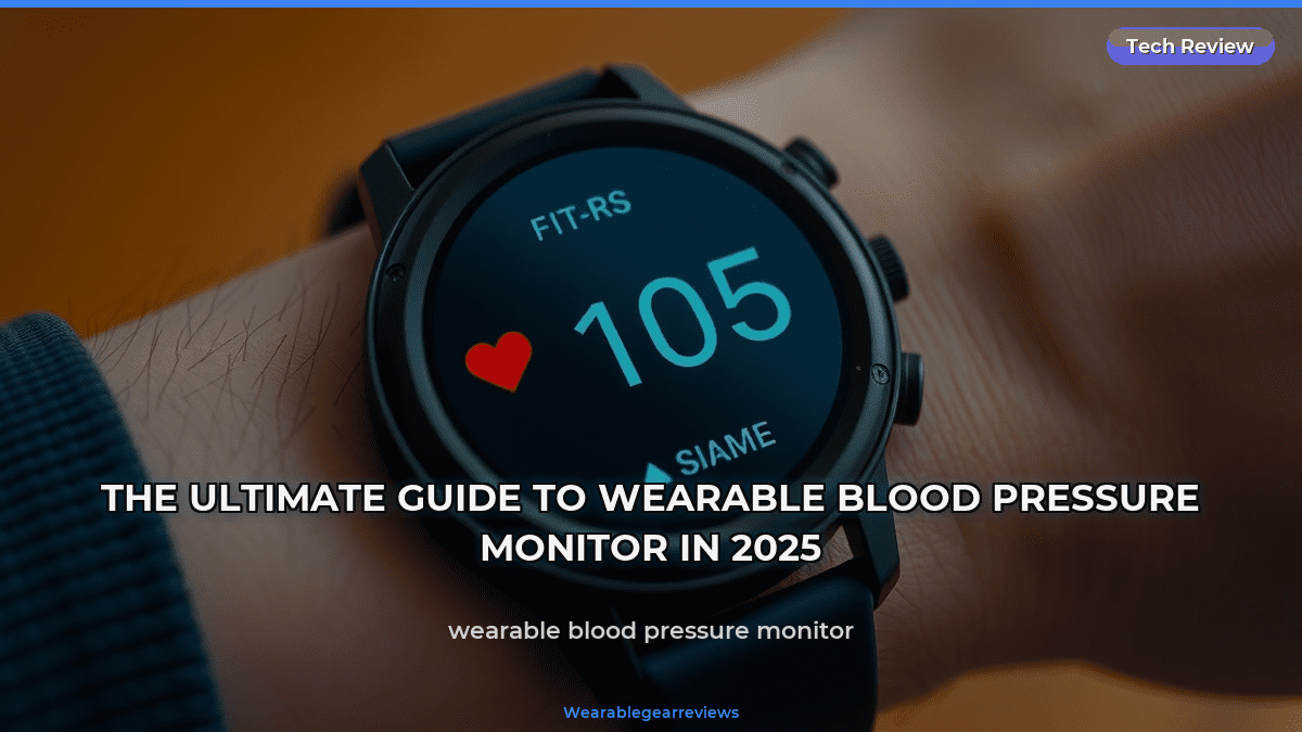 The Ultimate Guide to Wearable Blood Pressure Monitor in 2025 ...