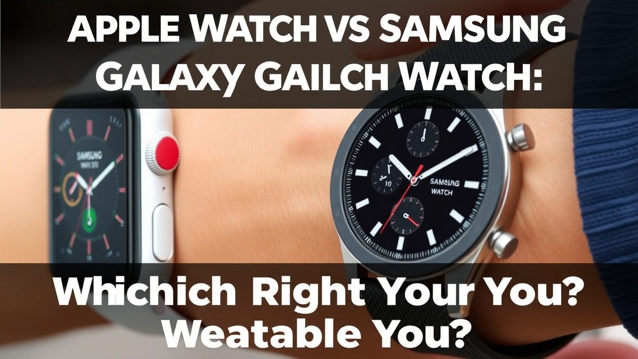 Apple Watch vs Samsung Galaxy Watch: Which Is Right for You ...